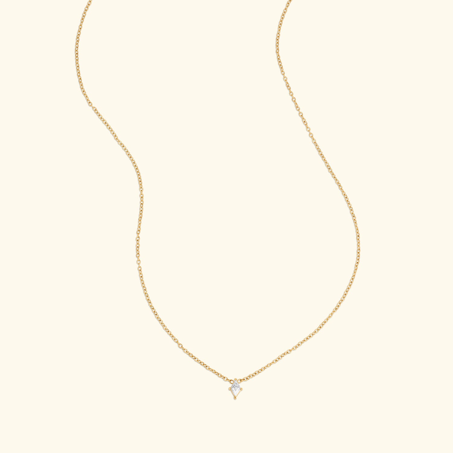Rhombus Chain Necklace-BACK IN STOCK! – felsonjewelry